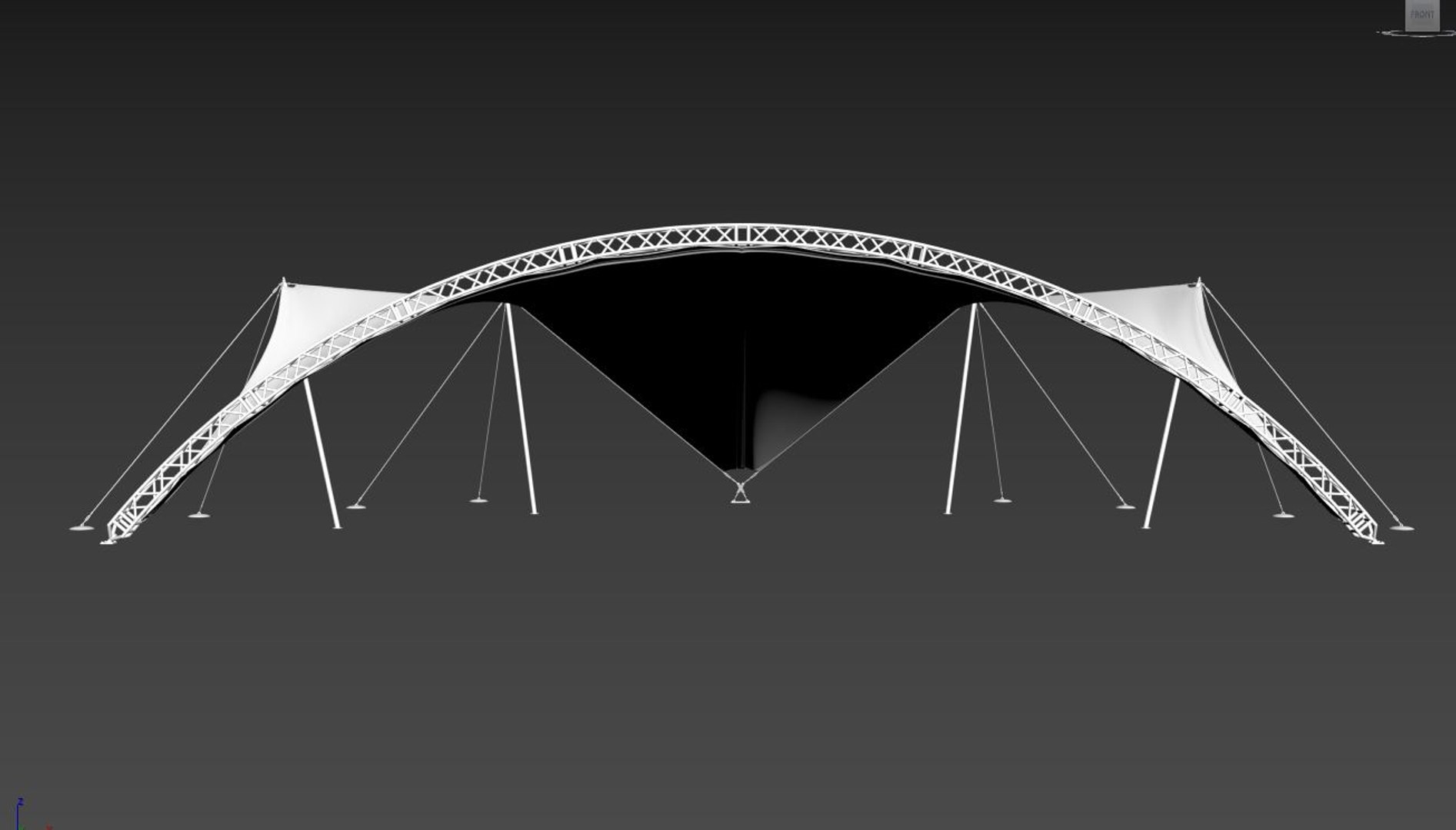 3D Event Tent Model - TurboSquid 2298917
