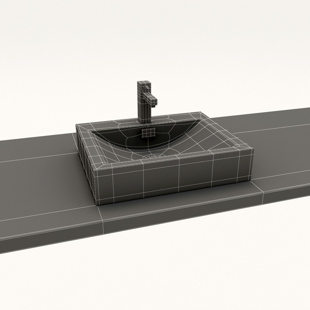 3d Model Of Sink
