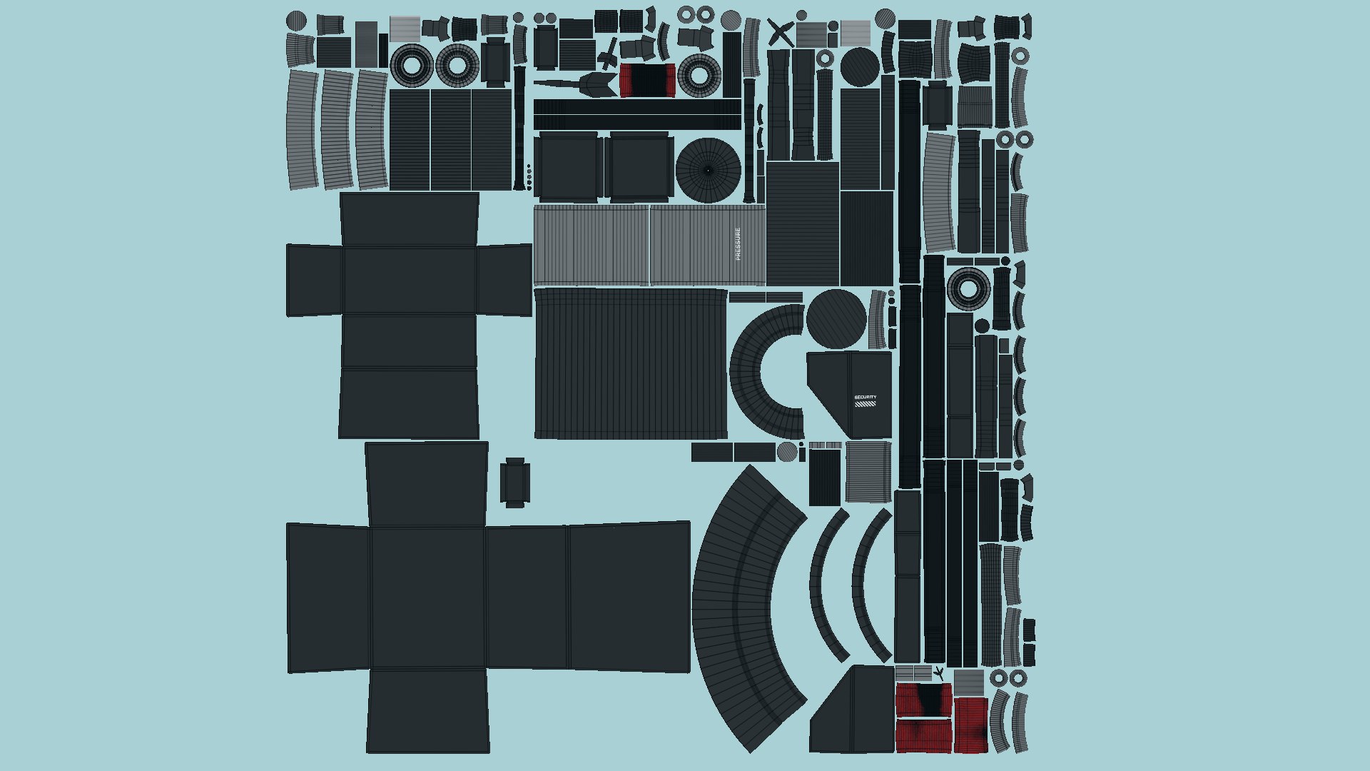 3D Steampunk Backpack 11 Black Cartoon - Character Design model ...