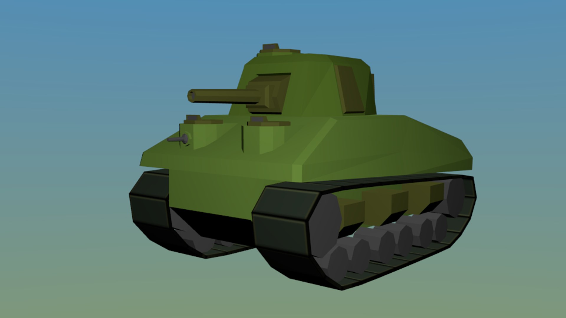 3D Ww2 Sherman Tank Model - TurboSquid 1252217