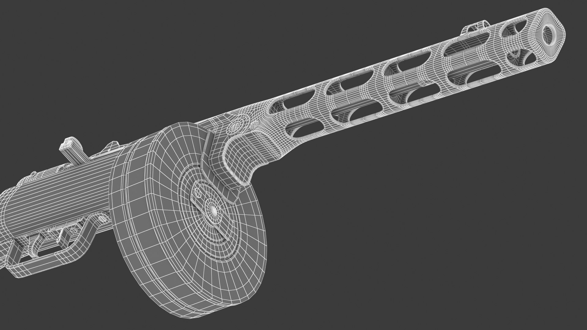 3D PPSh-41 - TurboSquid 1793265