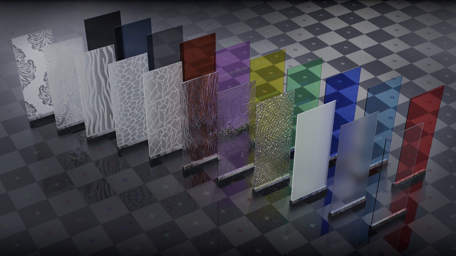 Simple Realistic Glass Shaders 3D Model - TurboSquid 2127098