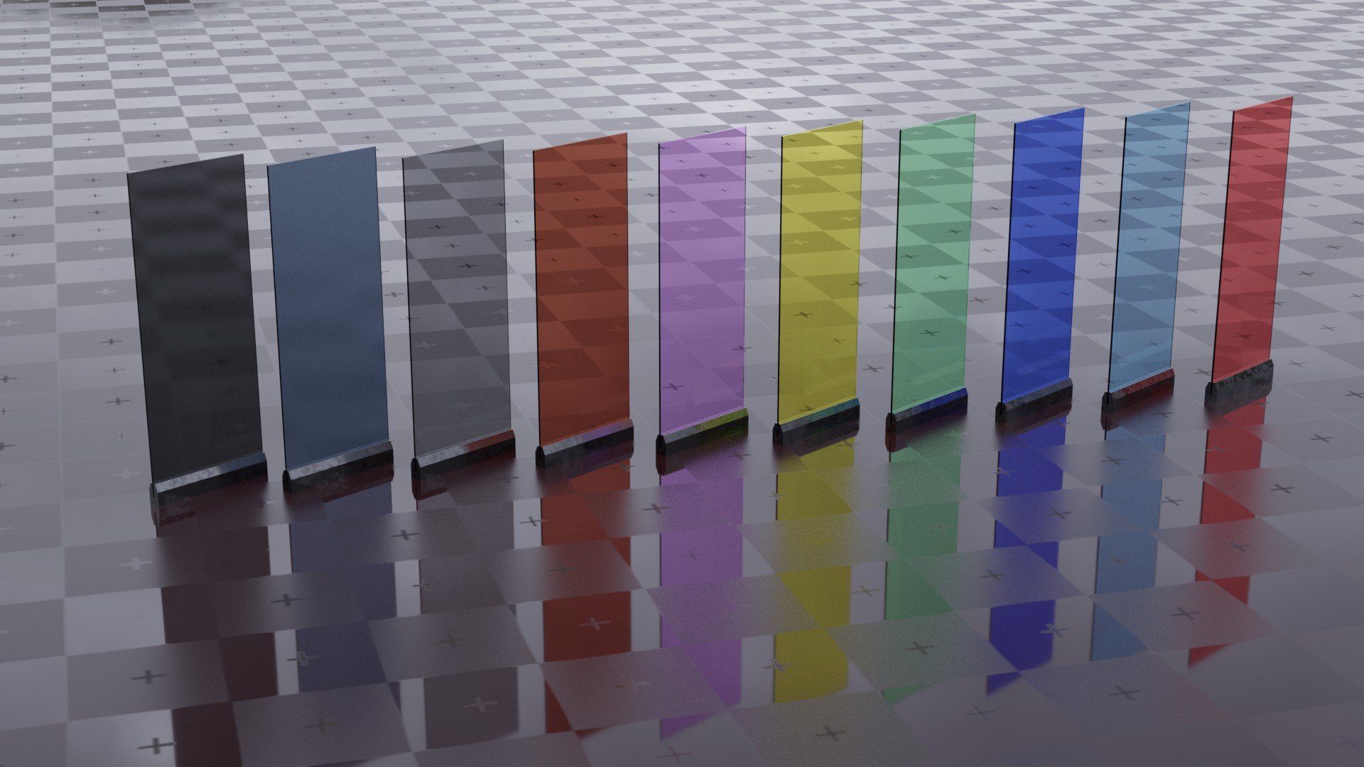 Simple Realistic Glass Shaders 3D Model - TurboSquid 2127098