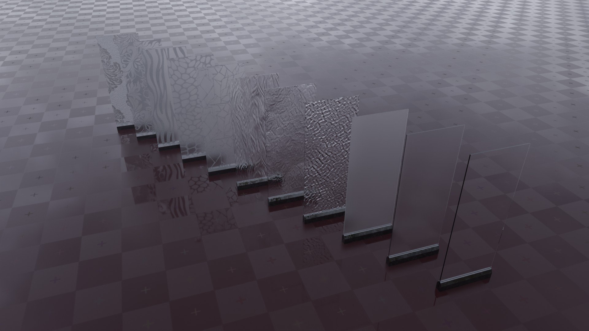 Simple Realistic Glass Shaders 3D Model - TurboSquid 2127098