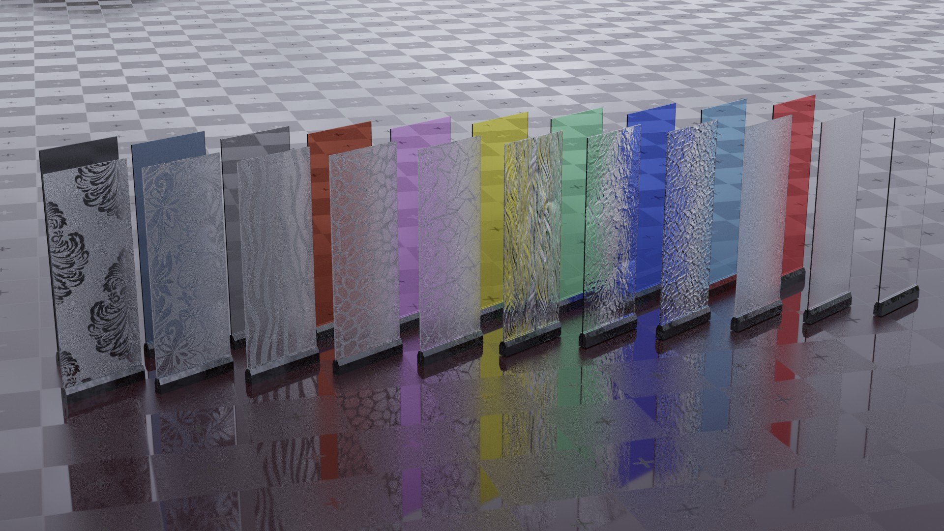 Simple Realistic Glass Shaders 3D Model - TurboSquid 2127098