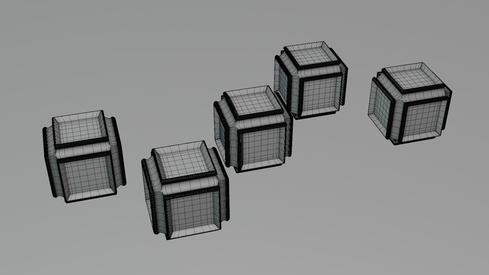 Scifi simple box model 3D model - TurboSquid 1908611