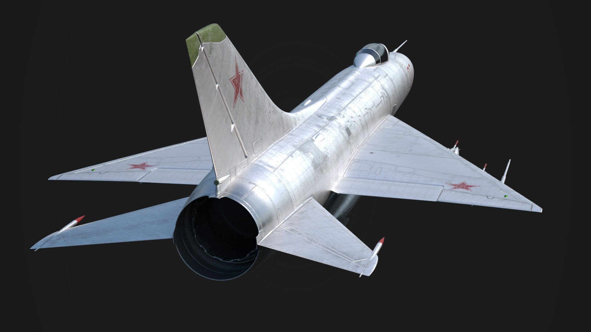 3D Model Sukhoi Su-9 Fishpot - TurboSquid 1407885