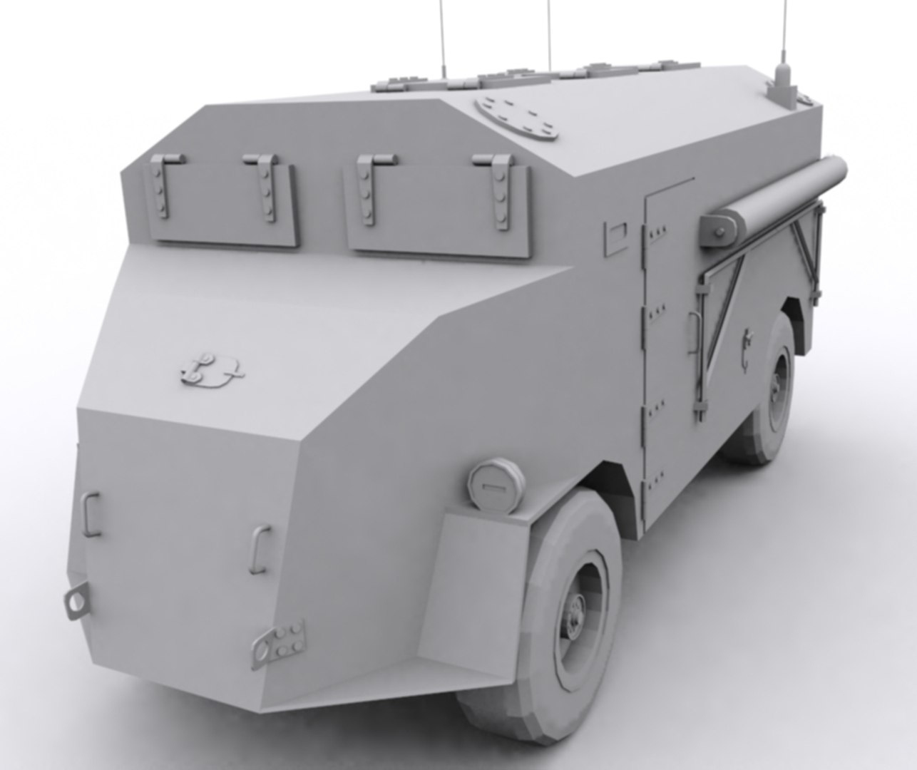 dorchester acv 3d model