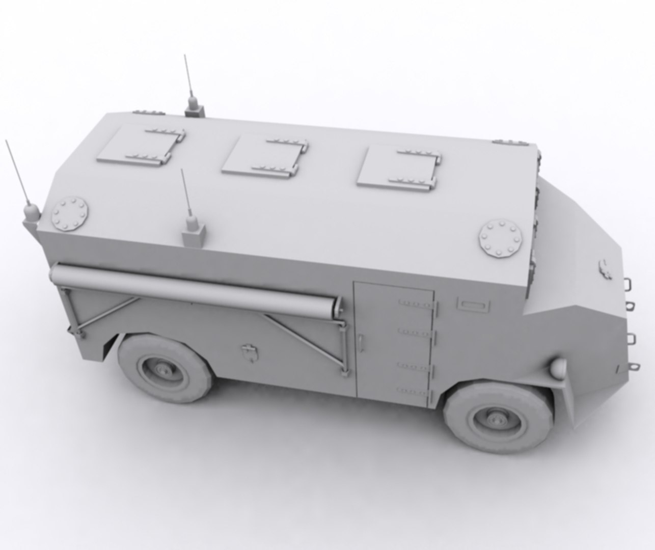 dorchester acv 3d model