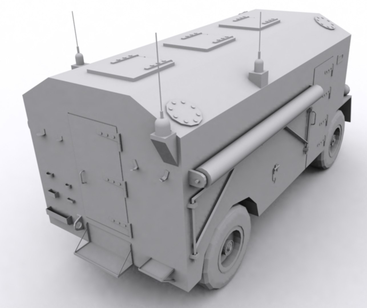 dorchester acv 3d model