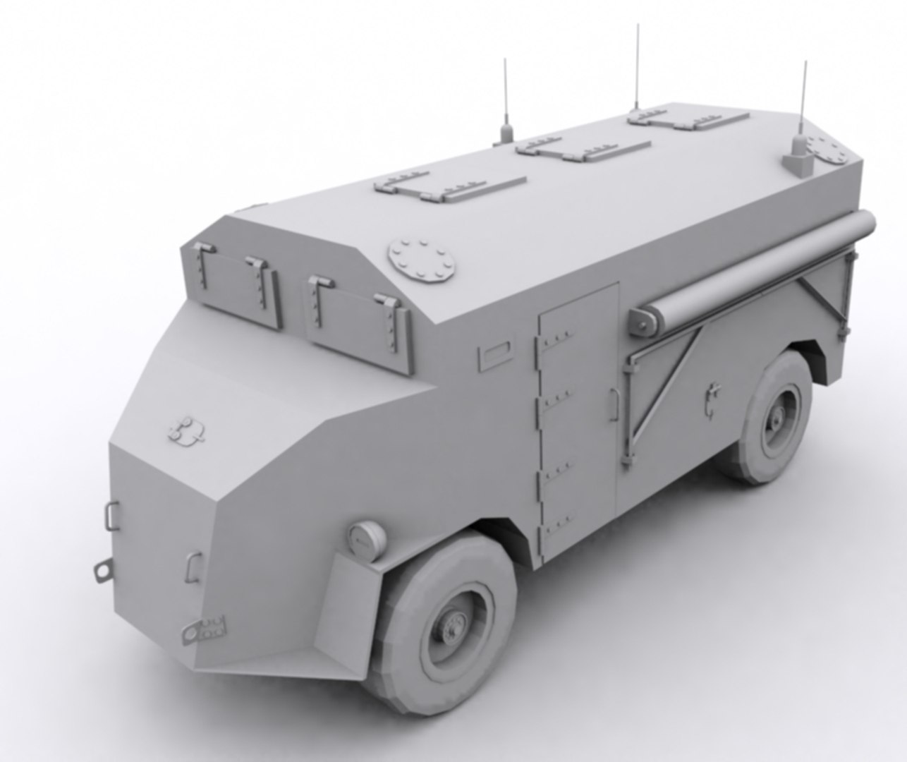 dorchester acv 3d model