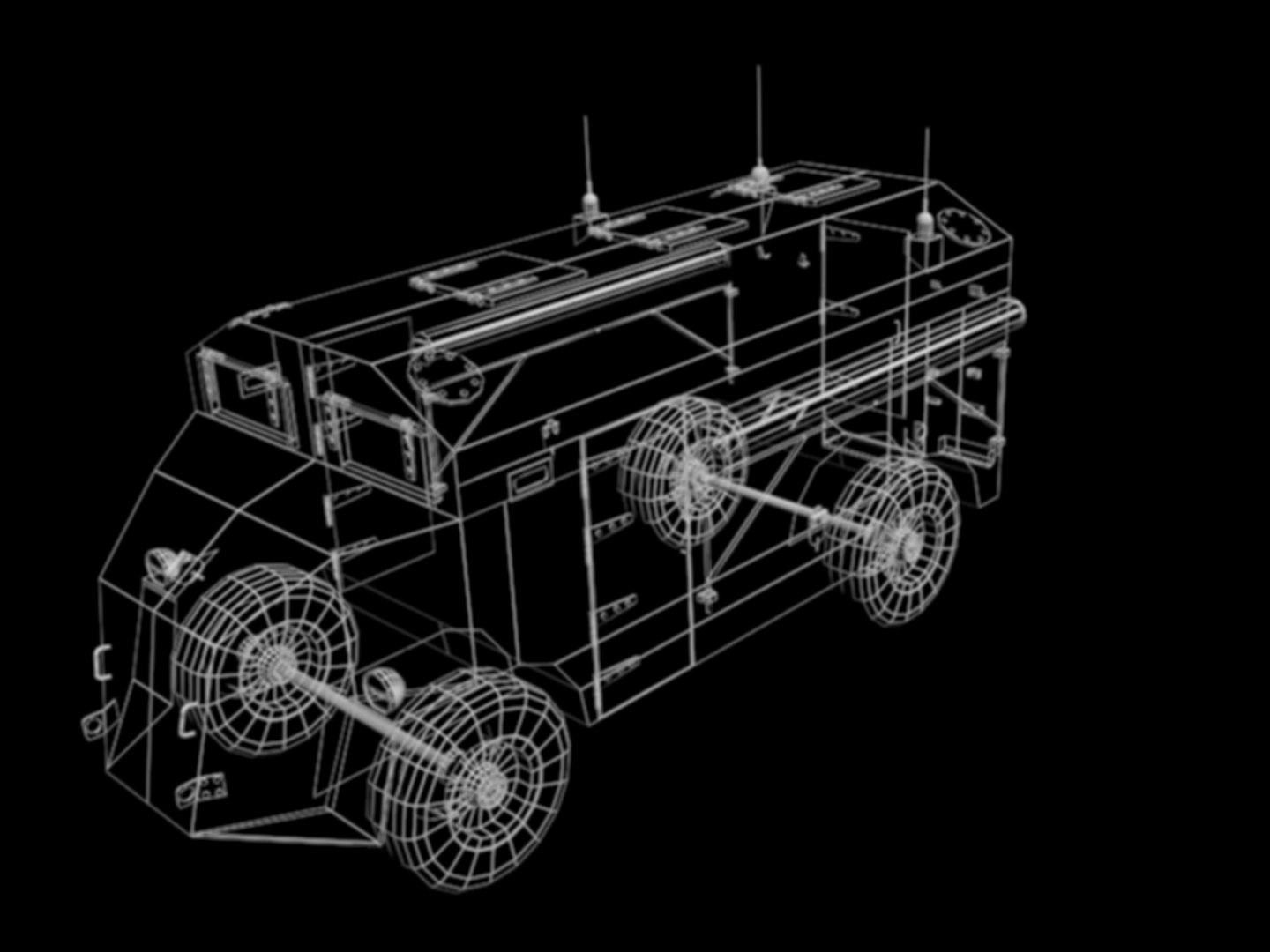 dorchester acv 3d model