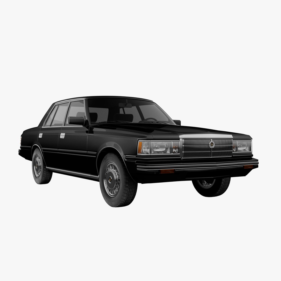3D Toyota Crown Model - TurboSquid 2041827