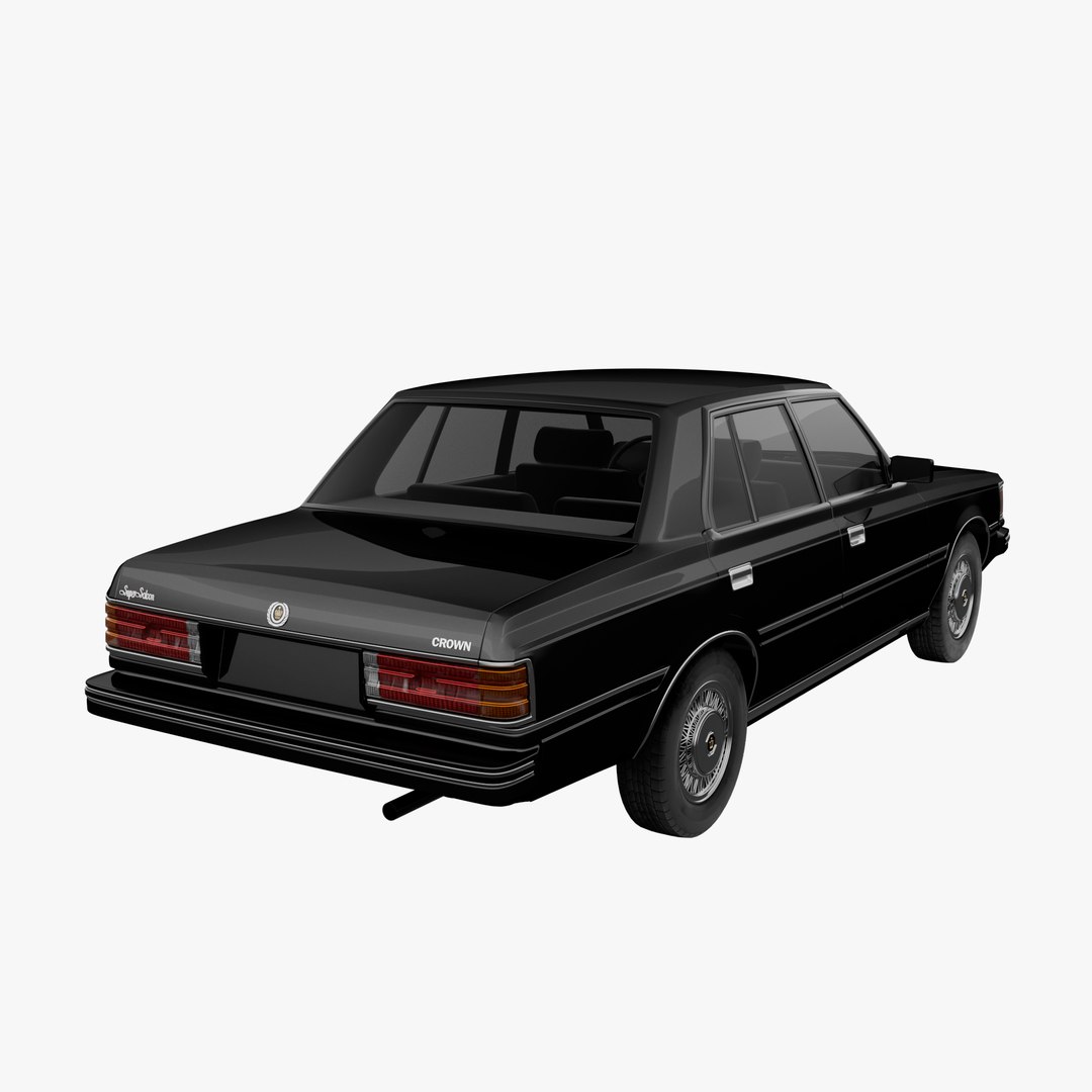 3D Toyota Crown Model - TurboSquid 2041827