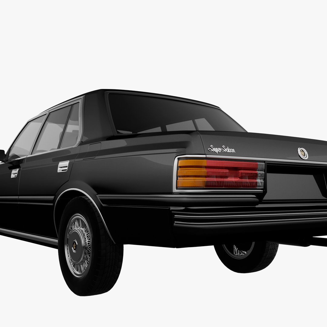 3D Toyota Crown Model - TurboSquid 2041827