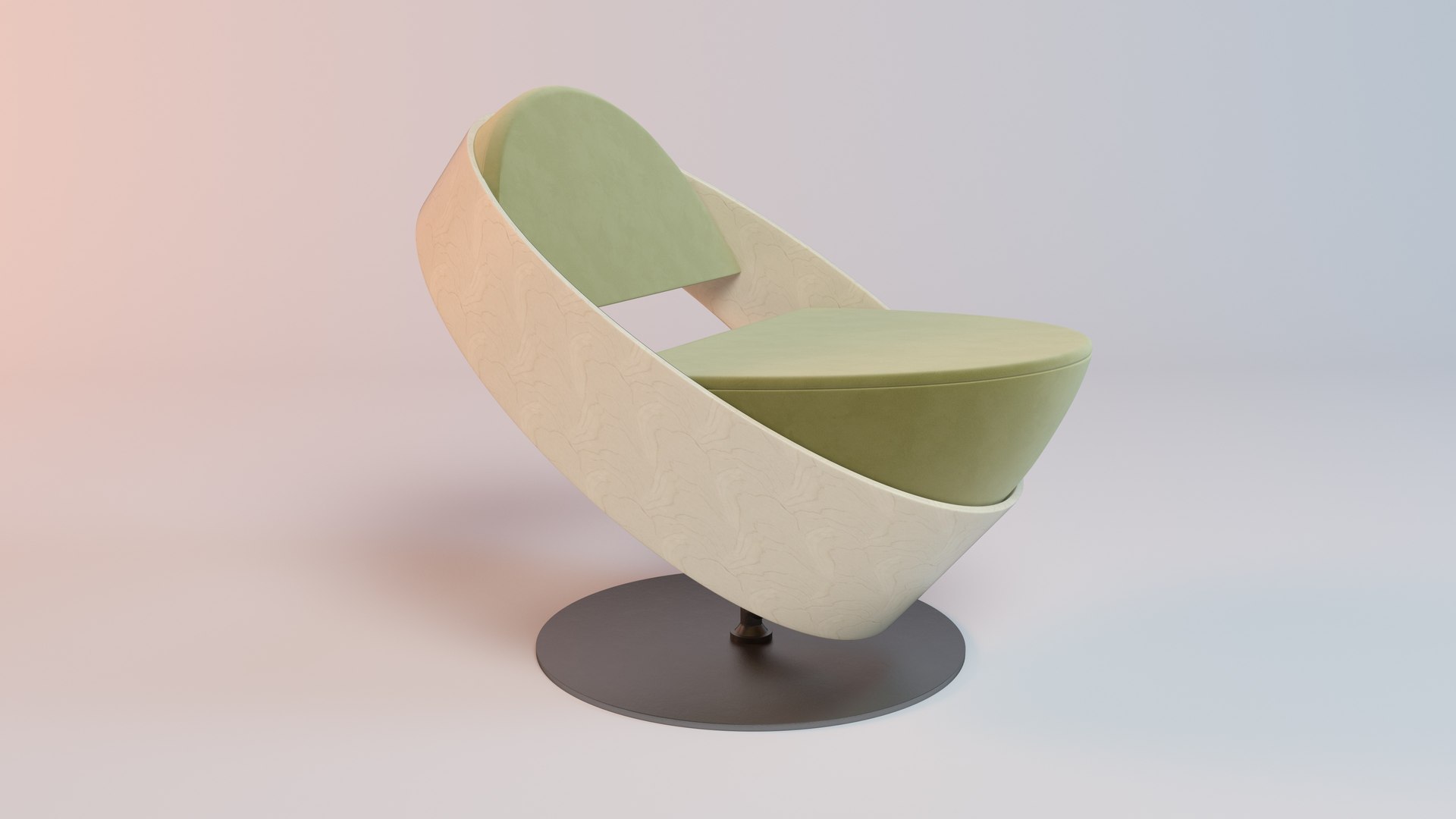 Spin chair 3D model - TurboSquid 1428674