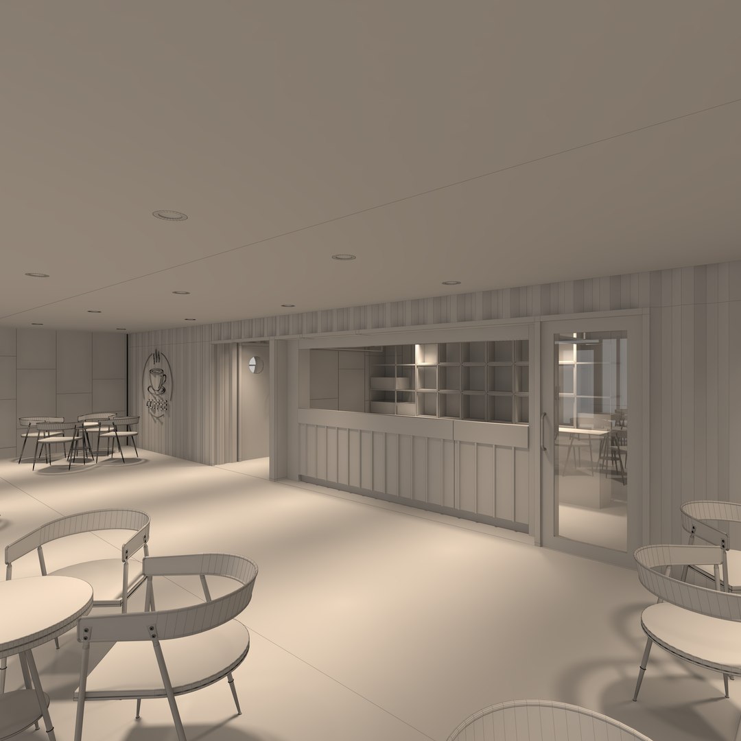 Container Cafe 15 3D Model - TurboSquid 2220164