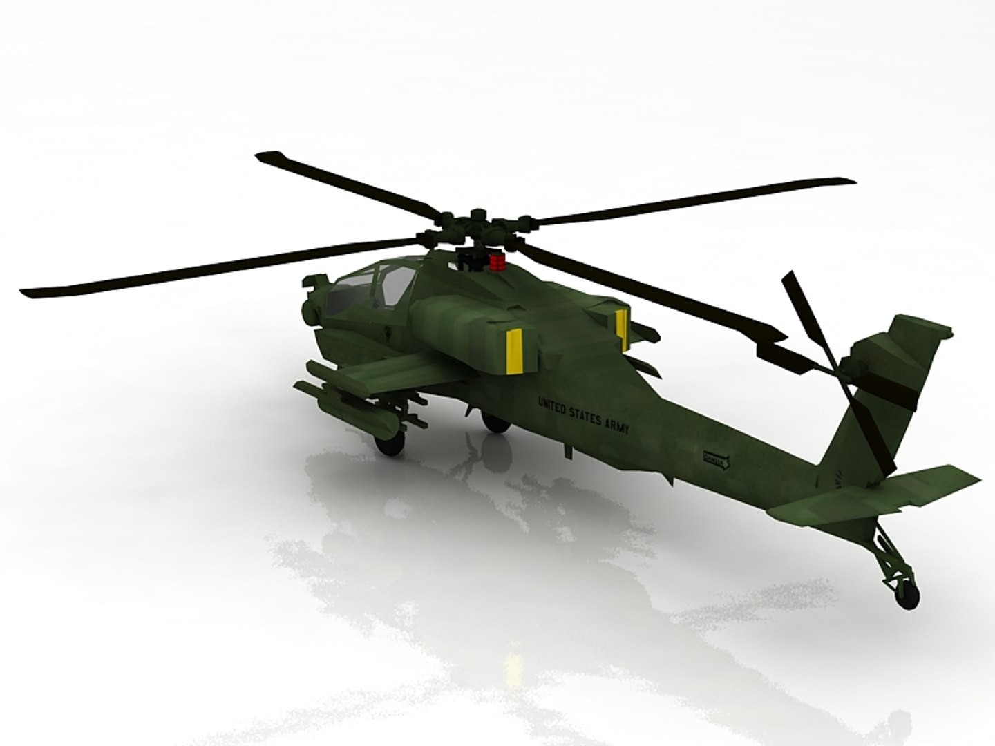 AH-64 Apache 3D model - TurboSquid 1783535