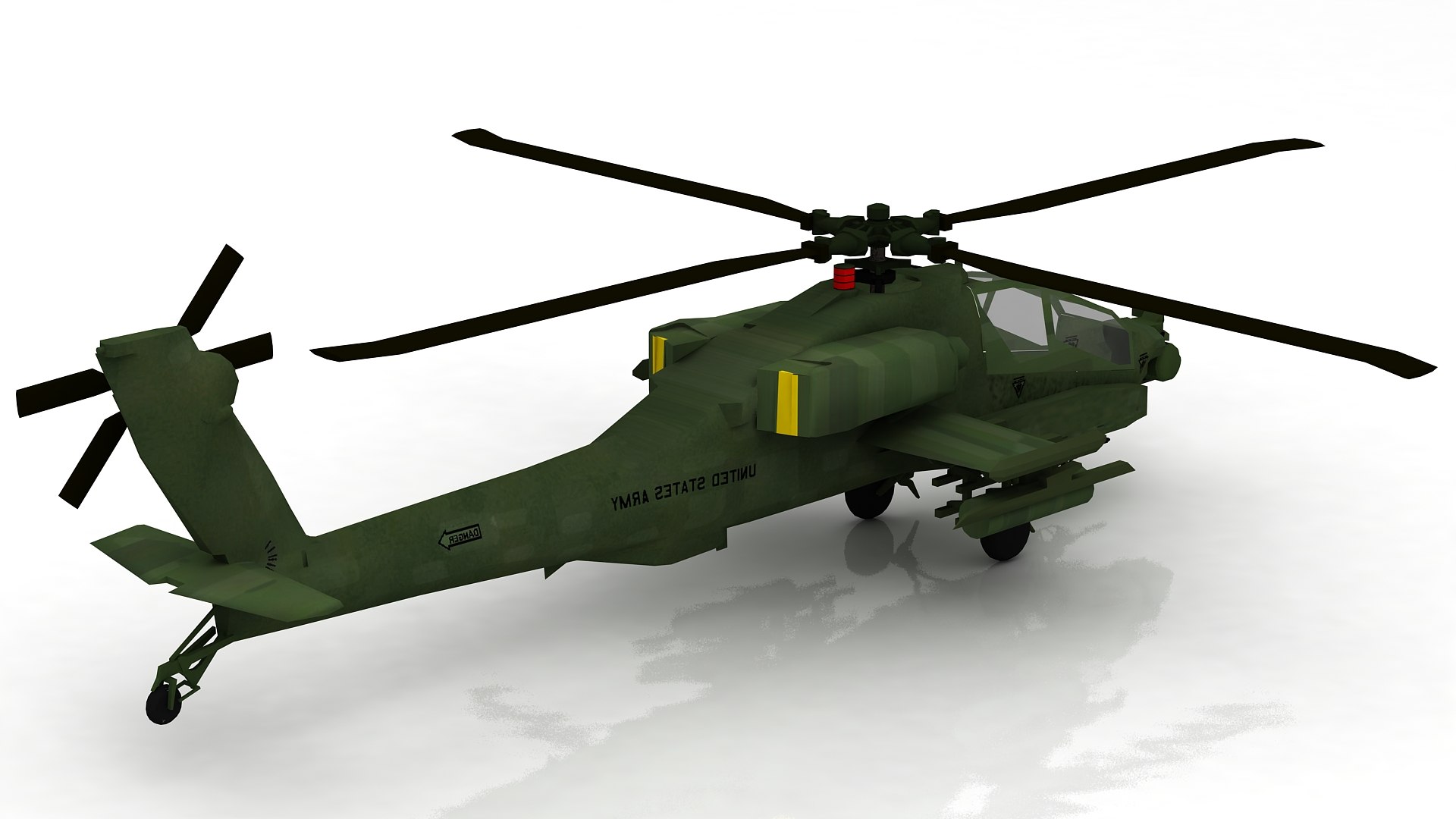 AH-64 Apache 3D model - TurboSquid 1783535