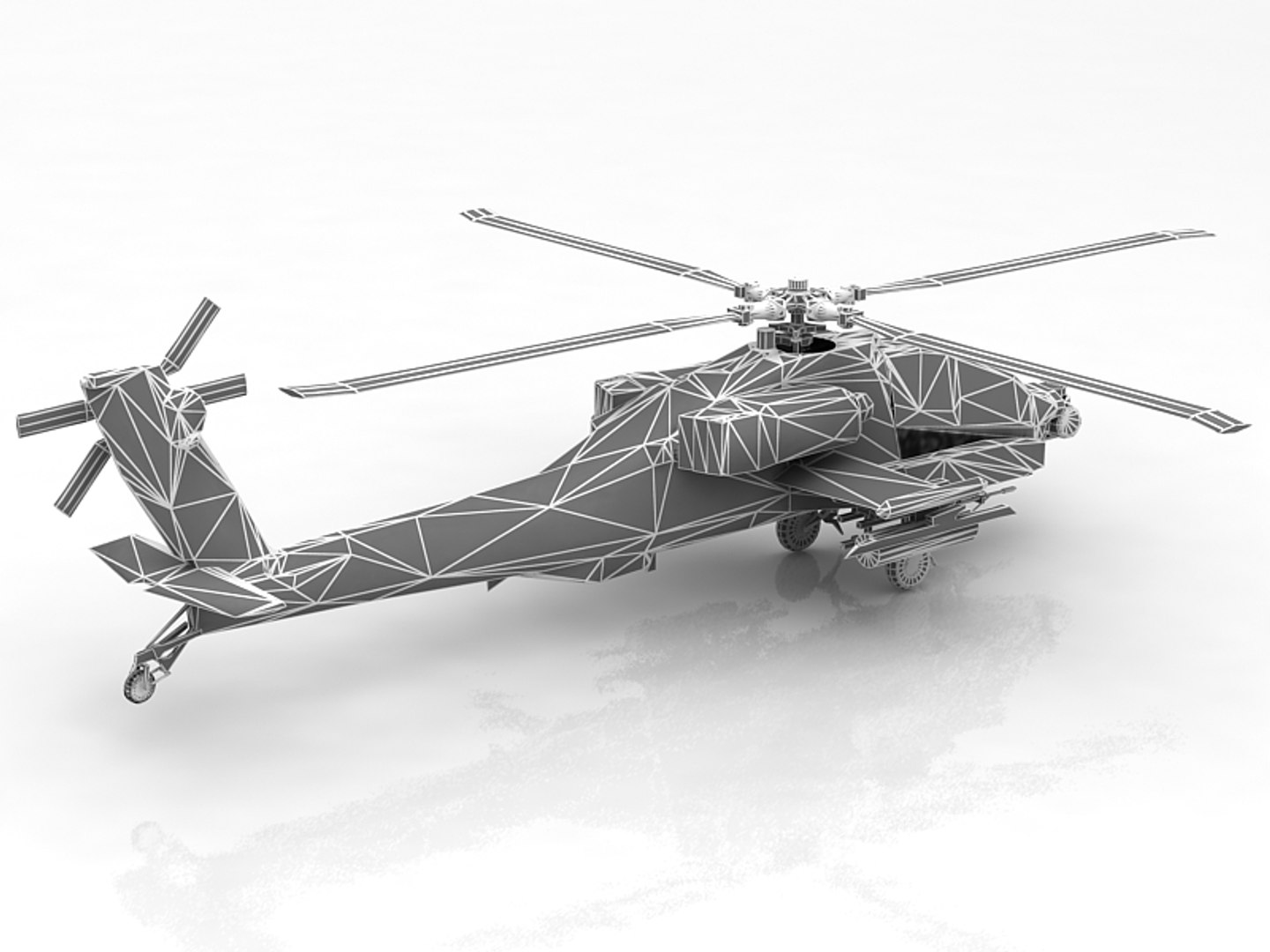 AH-64 Apache 3D model - TurboSquid 1783535