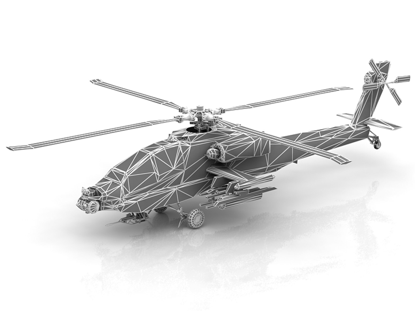 AH-64 Apache 3D model - TurboSquid 1783535