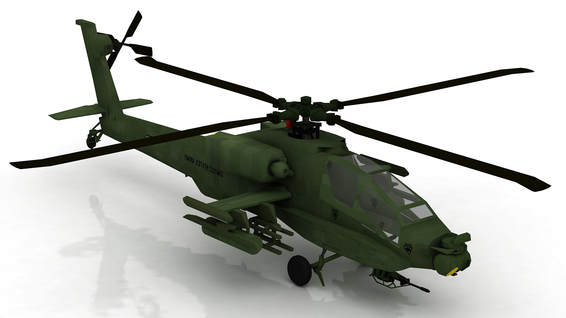 AH-64 Apache 3D model - TurboSquid 1783535