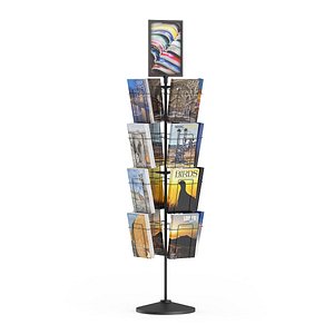 3D Postcard Stand Models - Browse & Download Formats - TurboSquid