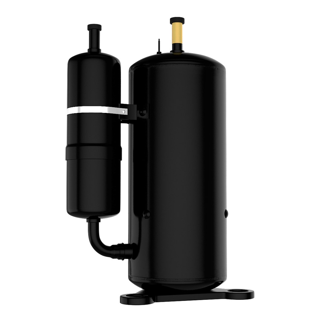 3d Model Ac Compressor
