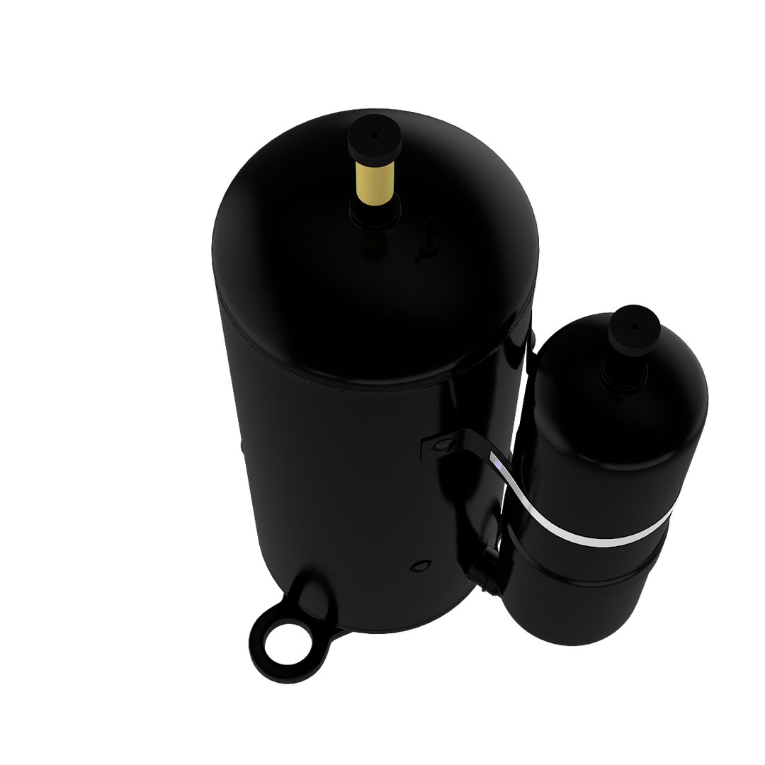 3d Model Ac Compressor