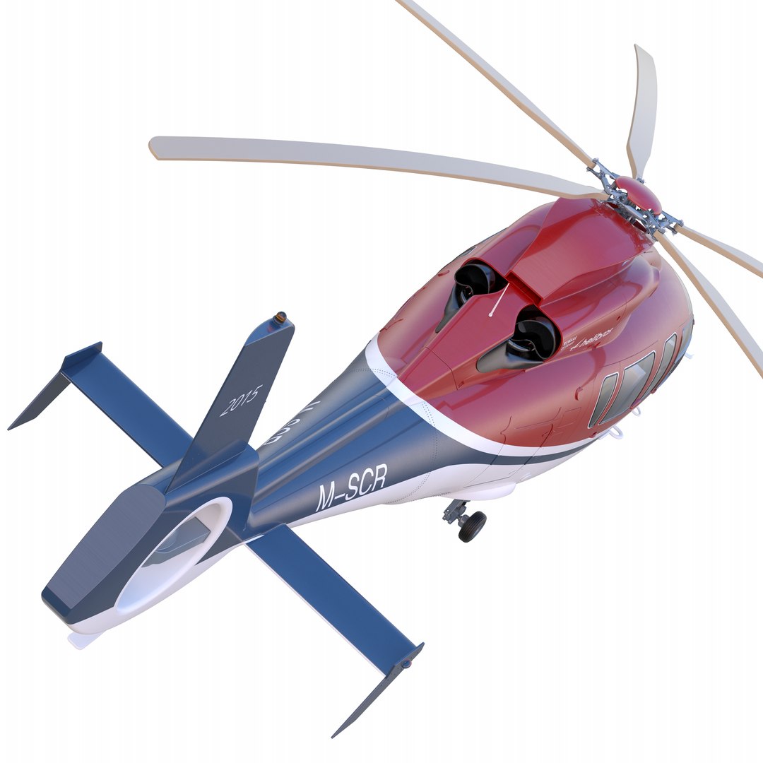 3d eurocopter ec155