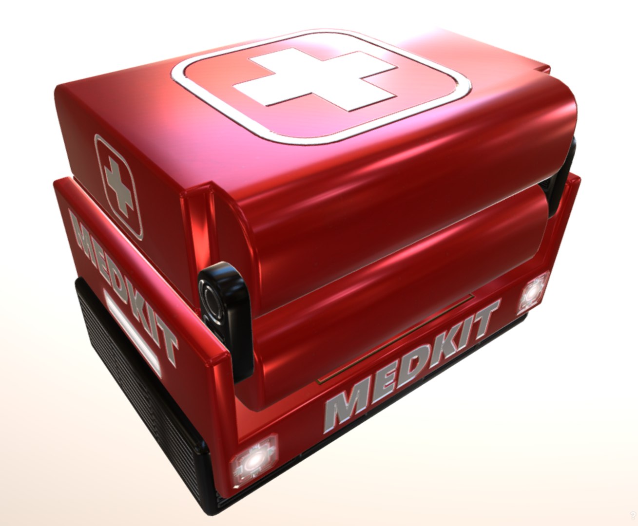 3D Model Medkit Box Crate - TurboSquid 1449994