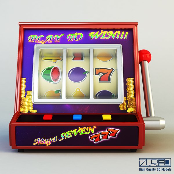 3d gaming machine model