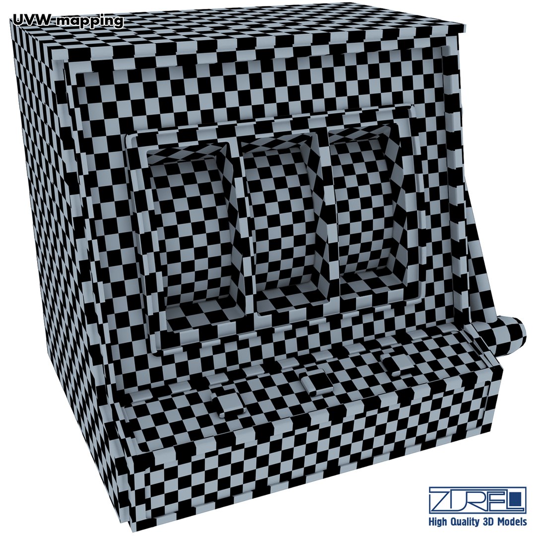 3d Gaming Machine Model