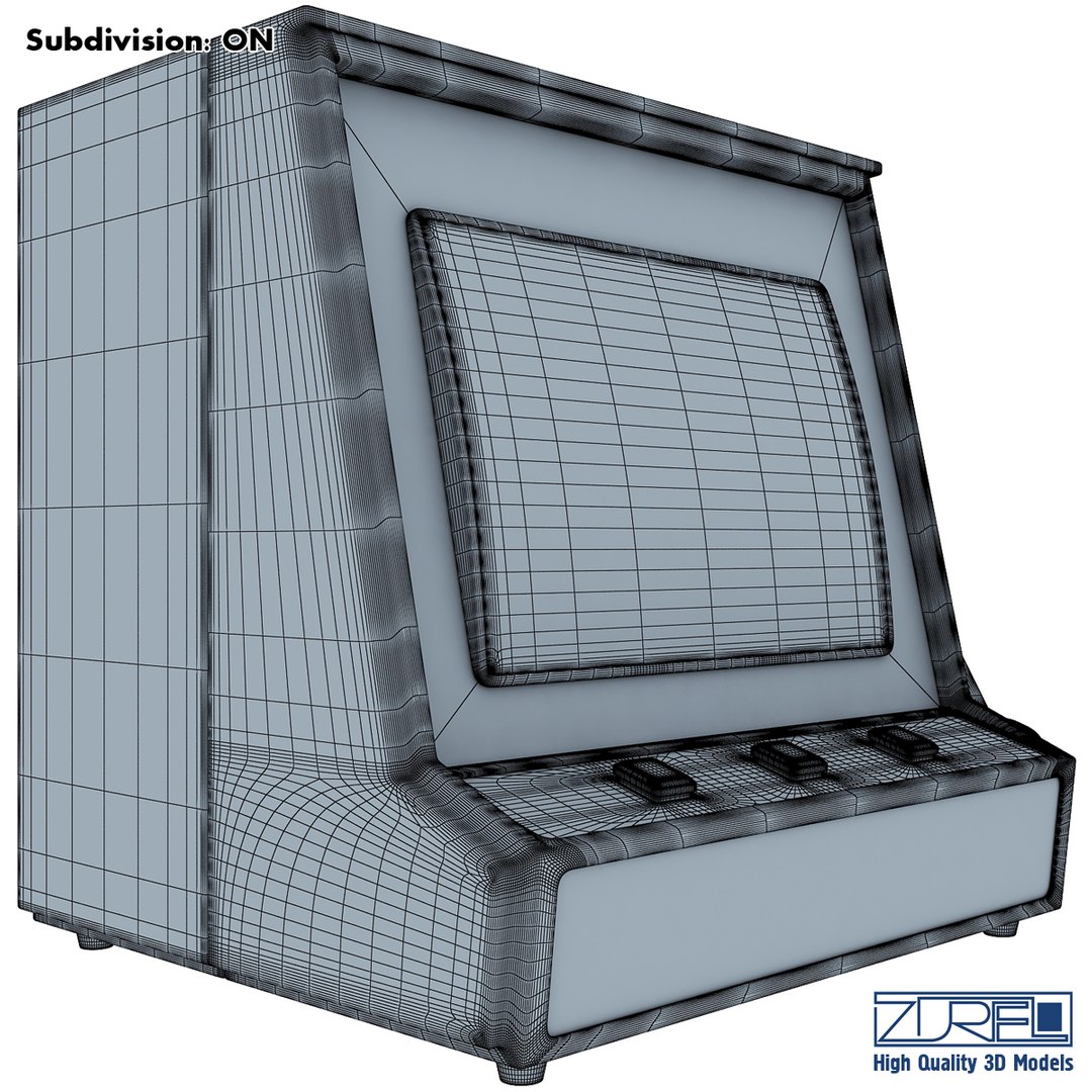 3d Gaming Machine Model