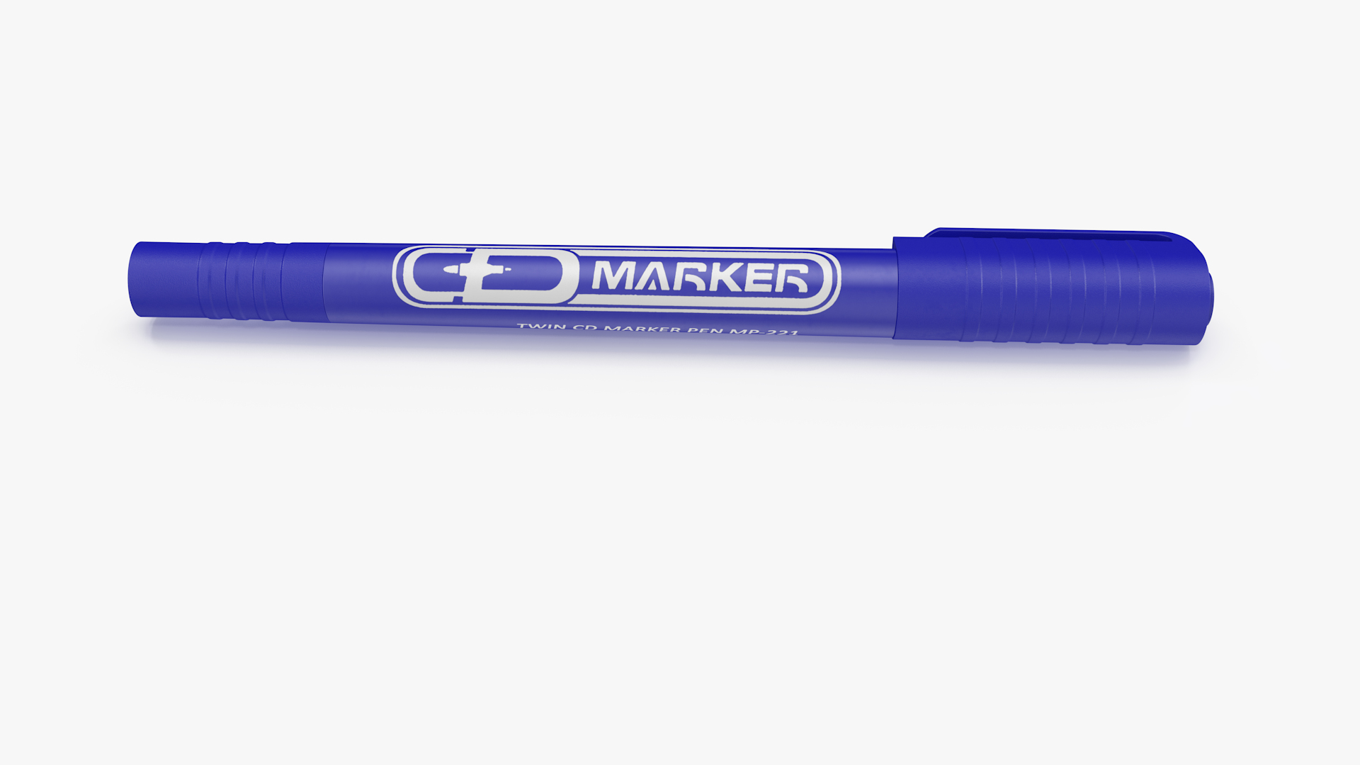3D Permanent Marker Ultra Fine Tip Blue - TurboSquid 1951110