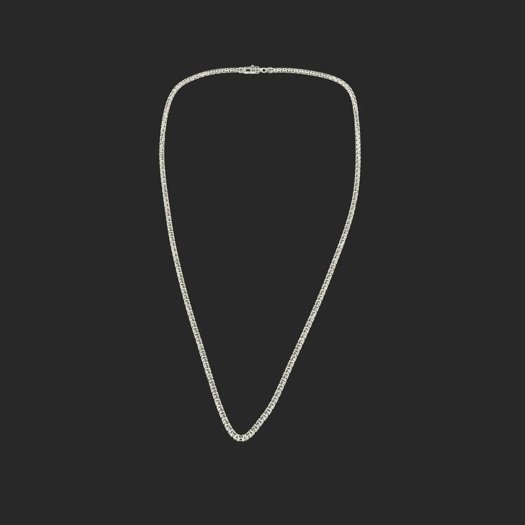 3d Rigged Gold Chain