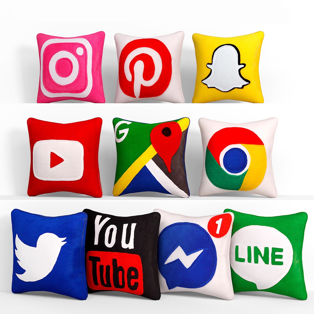 3D 50 decorative set pillow model - TurboSquid 1540959