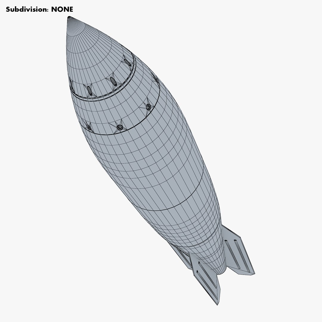 3D Generic Rocket V 1 Model - TurboSquid 1539551