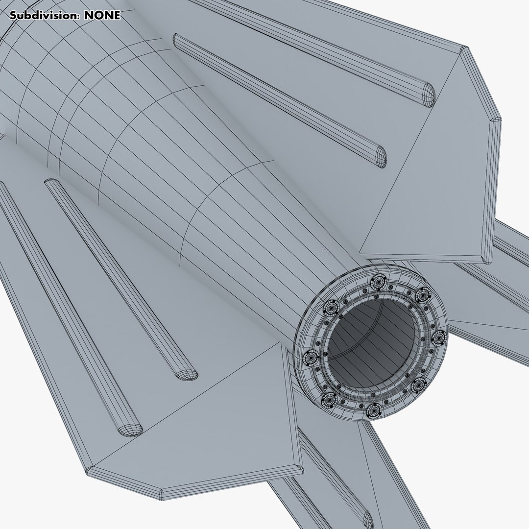 3D Generic Rocket V 1 Model - TurboSquid 1539551