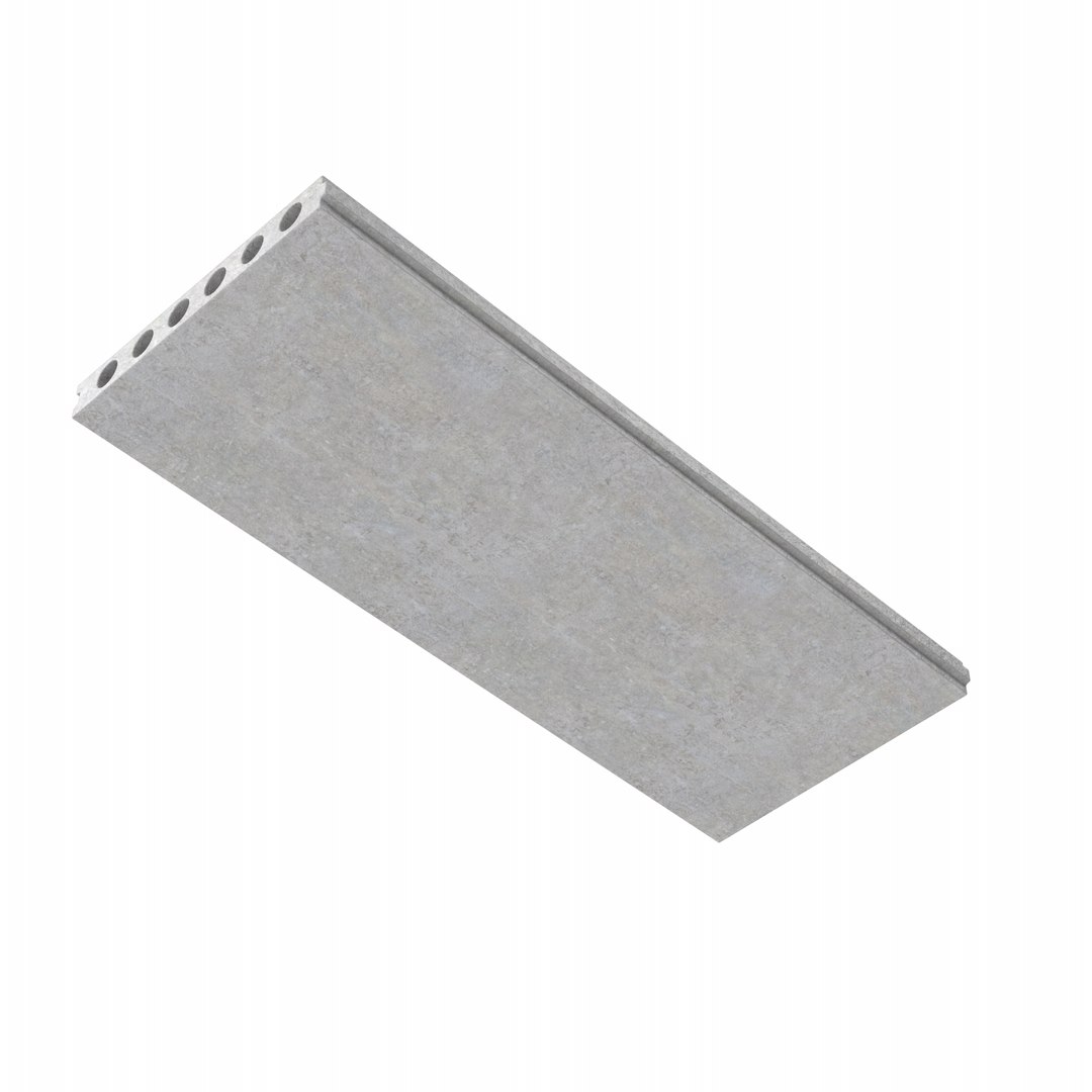 3D Concrete Slab Model - TurboSquid 2142029