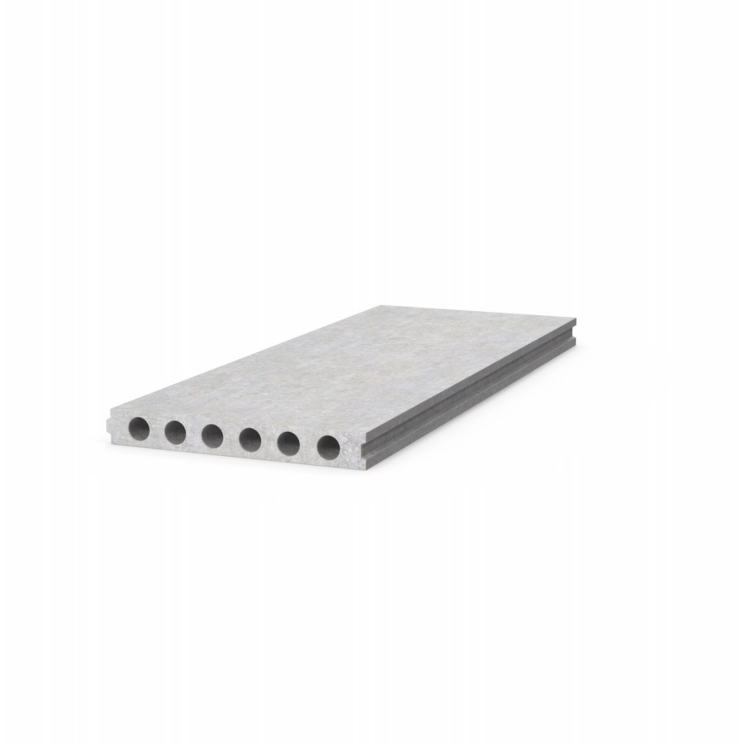 3D Concrete Slab Model - TurboSquid 2142029