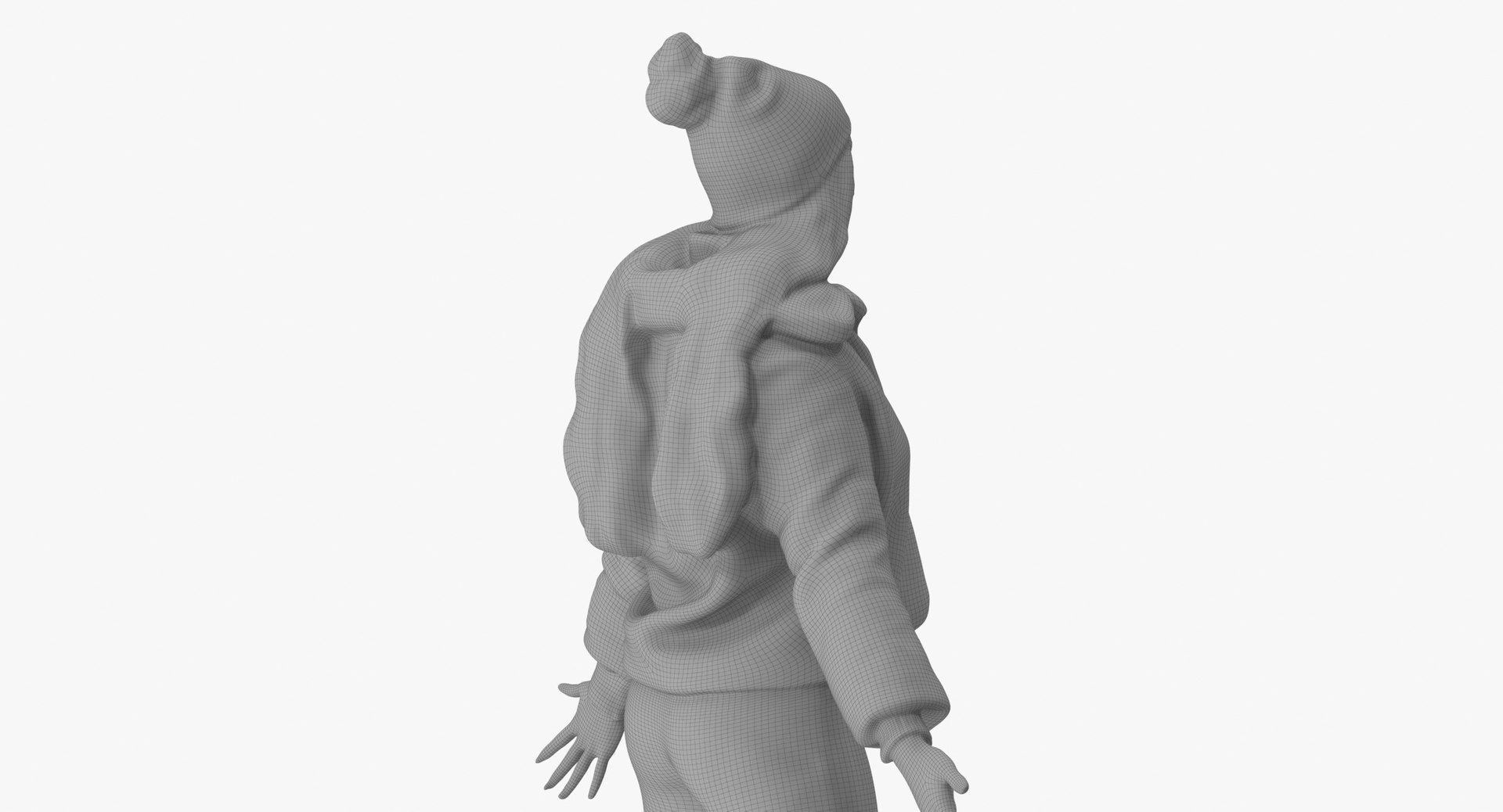 3D Freya Casual Winter A Pose model - TurboSquid 2073213
