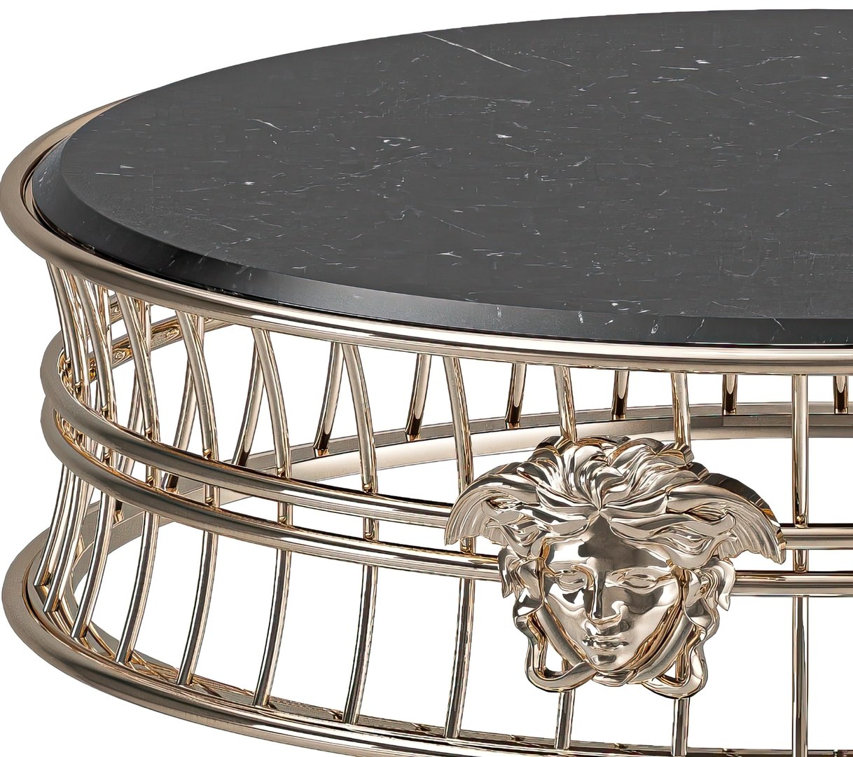 Versace Home Medusa Circular Coffee Tbale 3D - TurboSquid 2110870