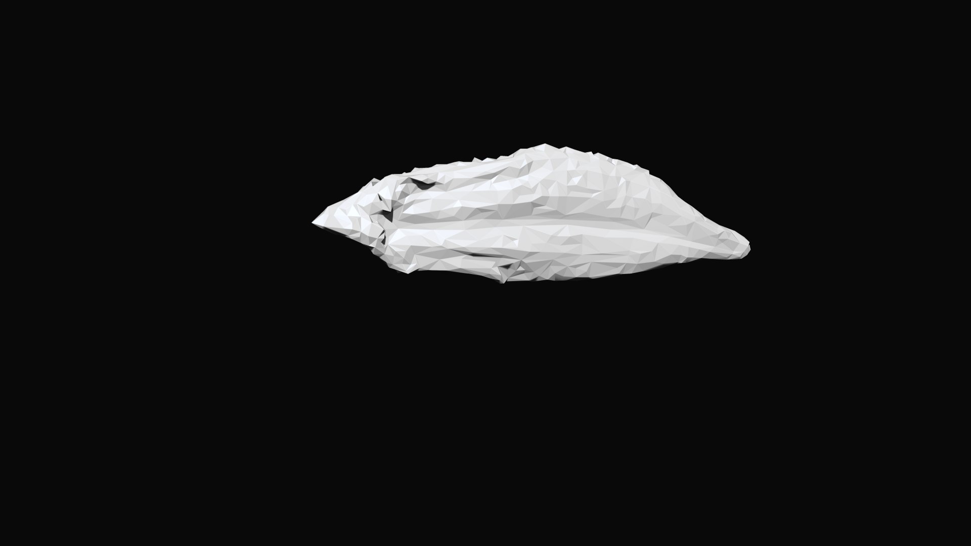 Grilled Eel 3D CT Scan Model Decimate 1 Percent Model - TurboSquid 1965586