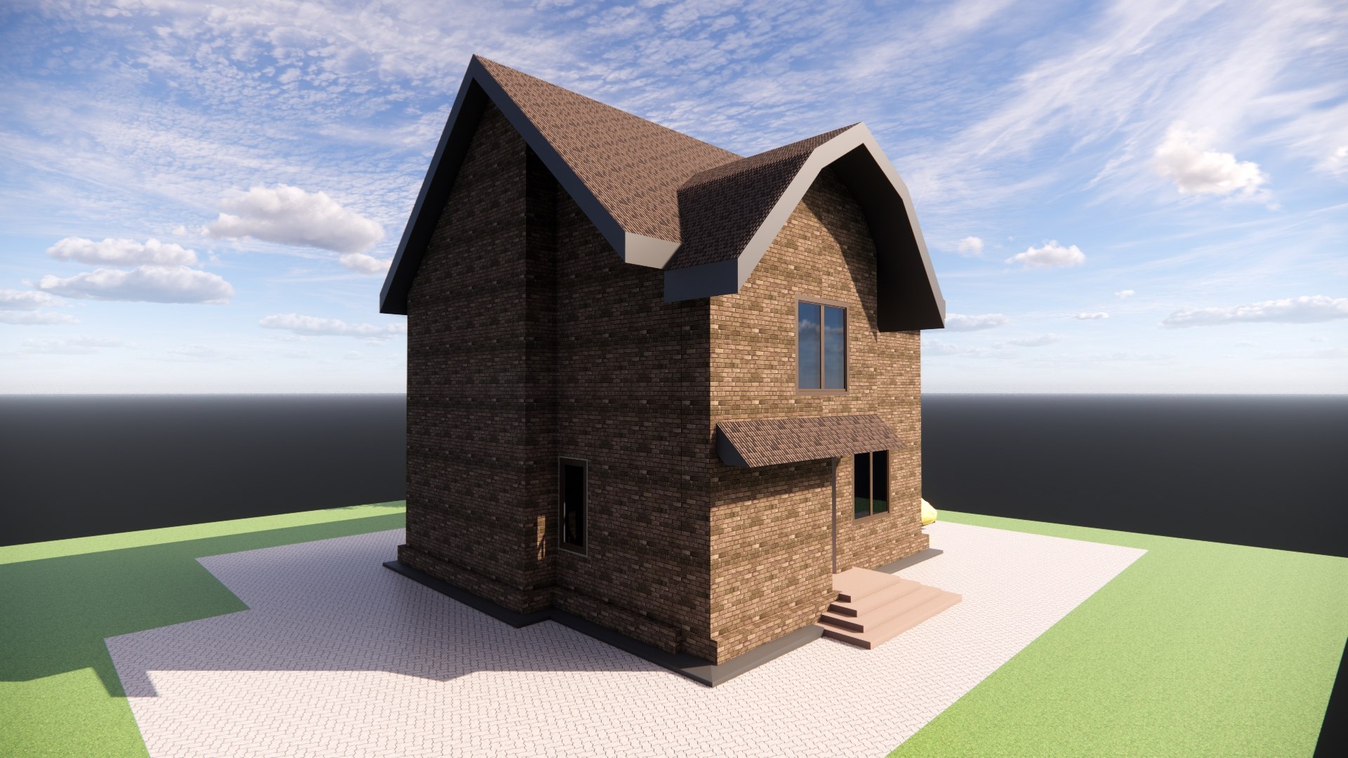 Cottage 3D Model - TurboSquid 2201539