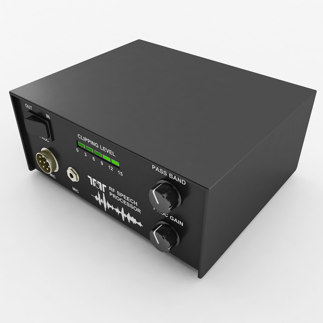 3D Rf Speech Processor - TurboSquid 1299309
