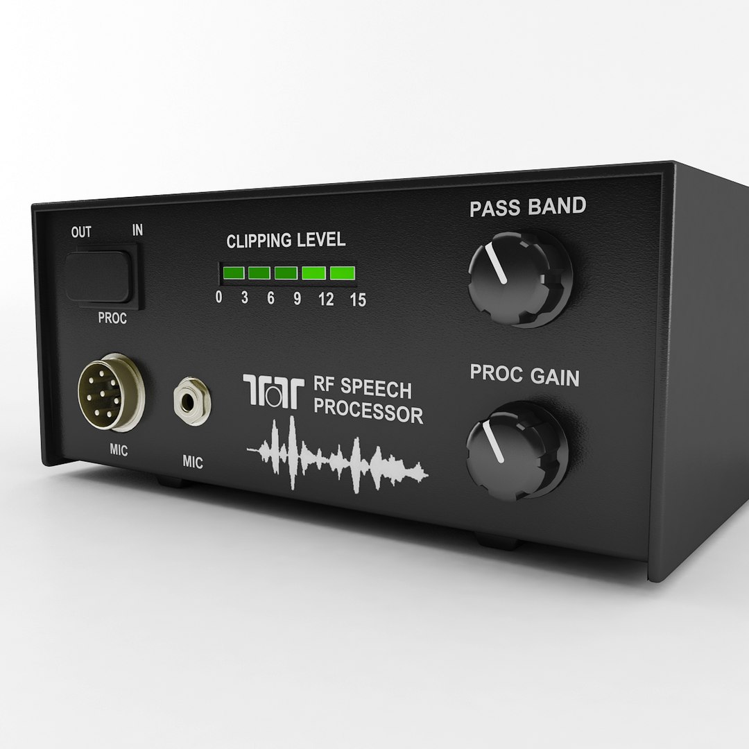 3D Rf Speech Processor - TurboSquid 1299309