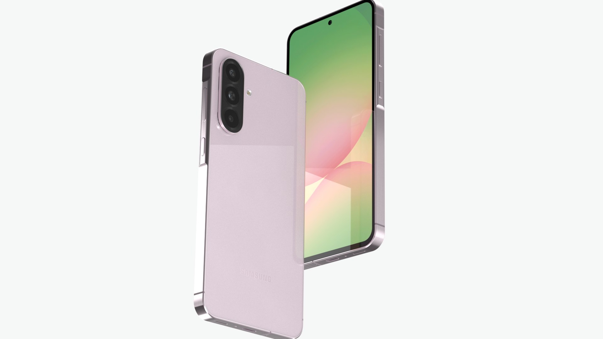 3D Samsung Galaxy A56 Pink Model - TurboSquid 2355665