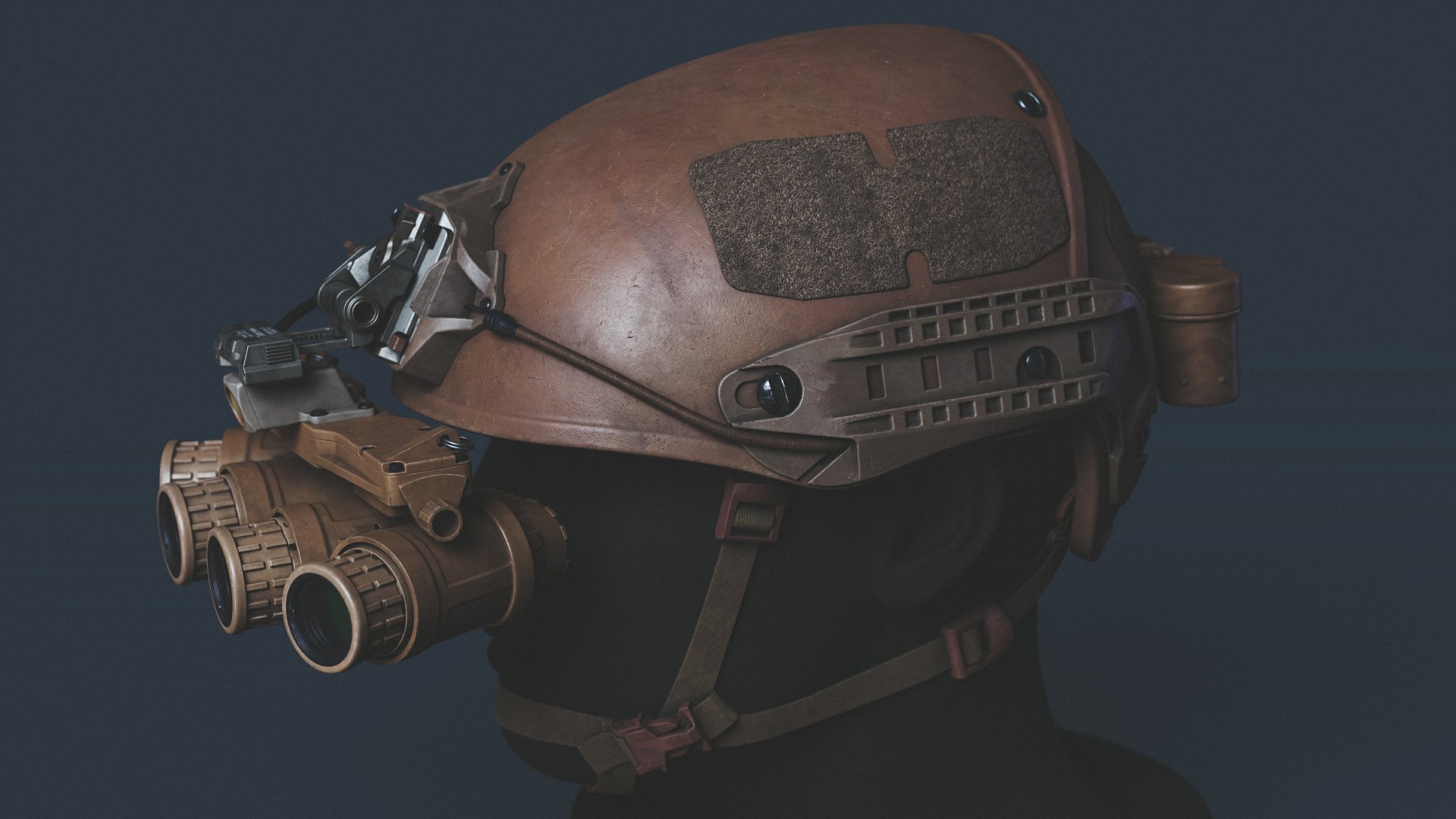 3D Model Airframe And GPNVG-18 Night Vision Device - TurboSquid 2029415