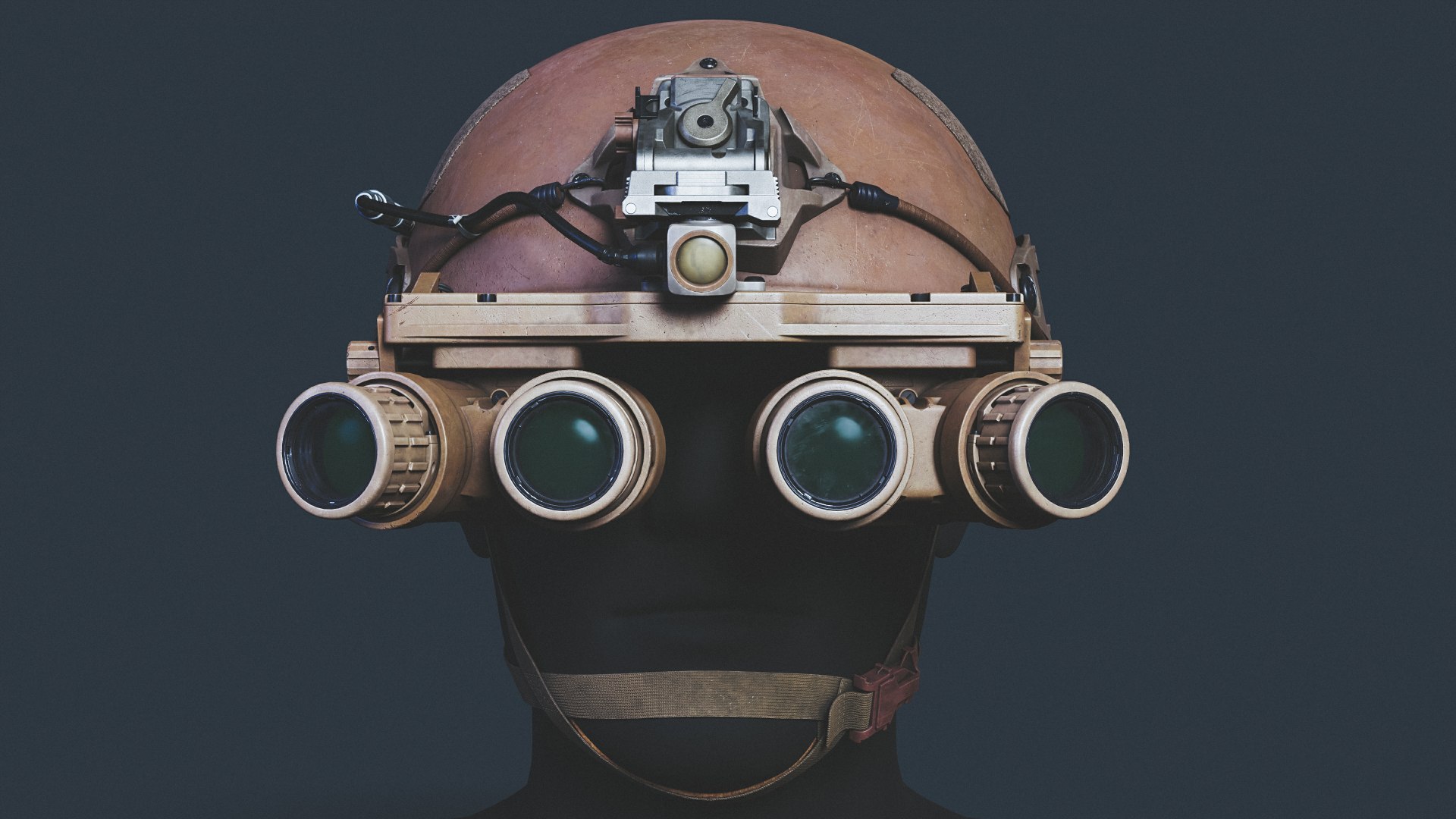 3D Model Airframe And GPNVG-18 Night Vision Device - TurboSquid 2029415